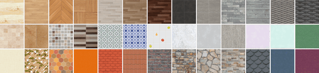 Importation de textures - Sweet Home 3D