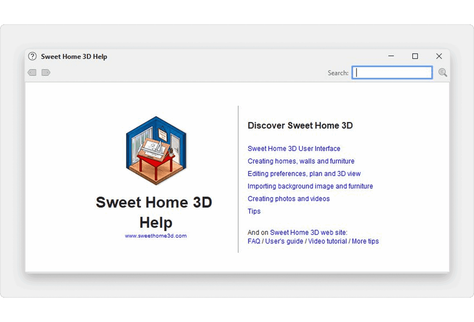 Documentation - Sweet Home 3D